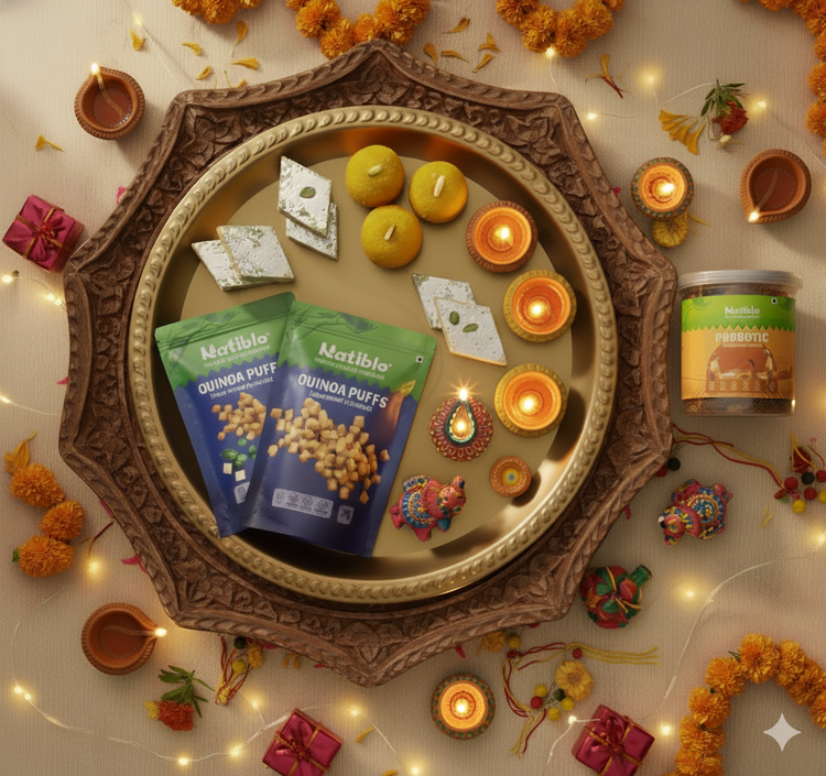 How to Balance Mithai & Healthy Snacks This Diwali | Natible